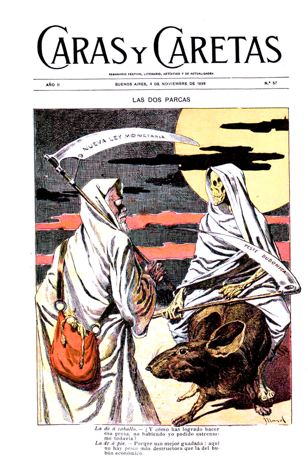 La peste bubónica en la Argentina - Caras y Caretas
